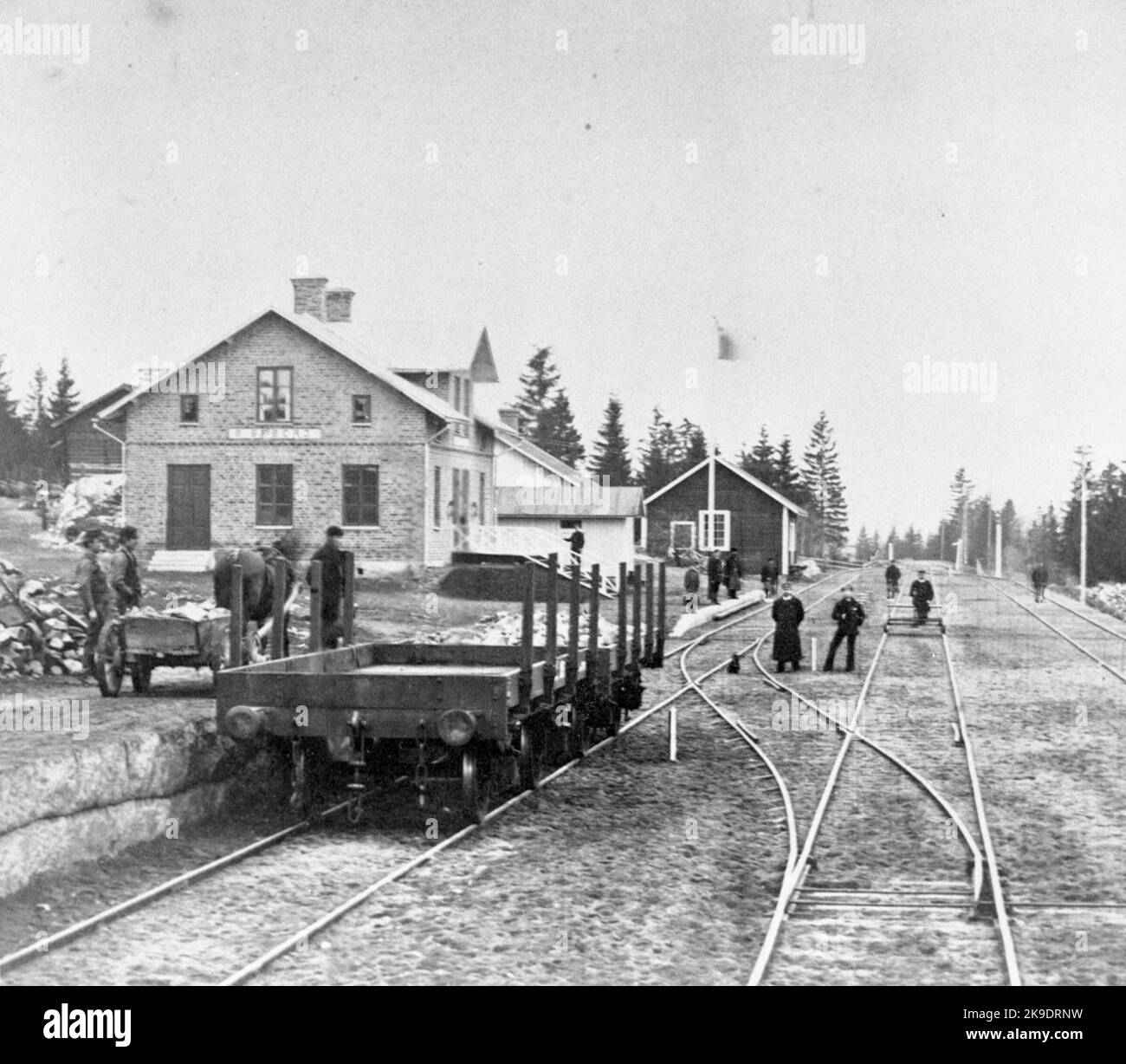 The station was put into operation in 1880 Stock Photo - Alamy