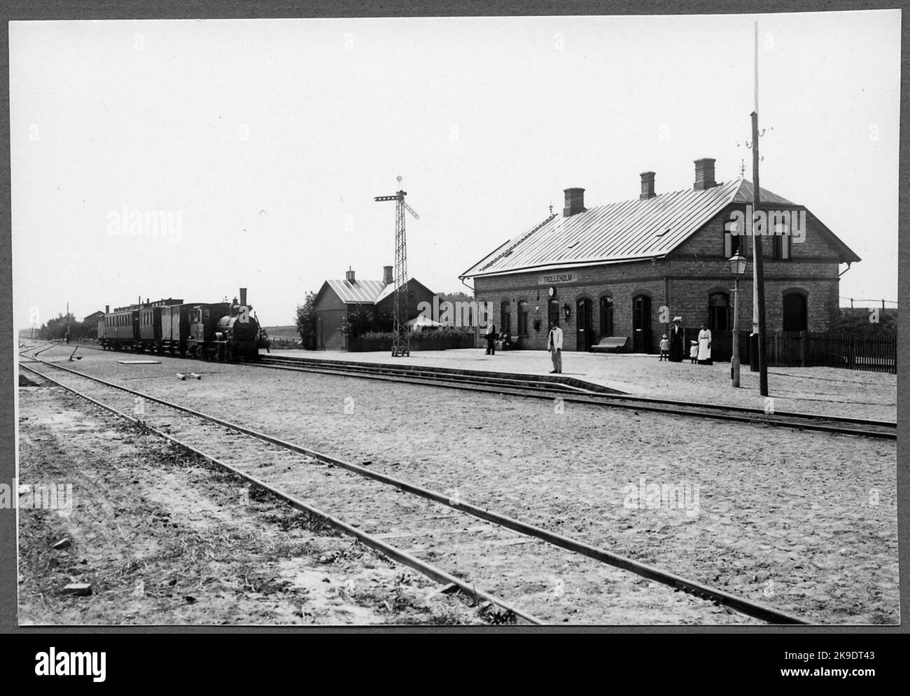 Trolleholm Railway Station. Helsingborg - Hässleholms Railways, Hhj Lok ...