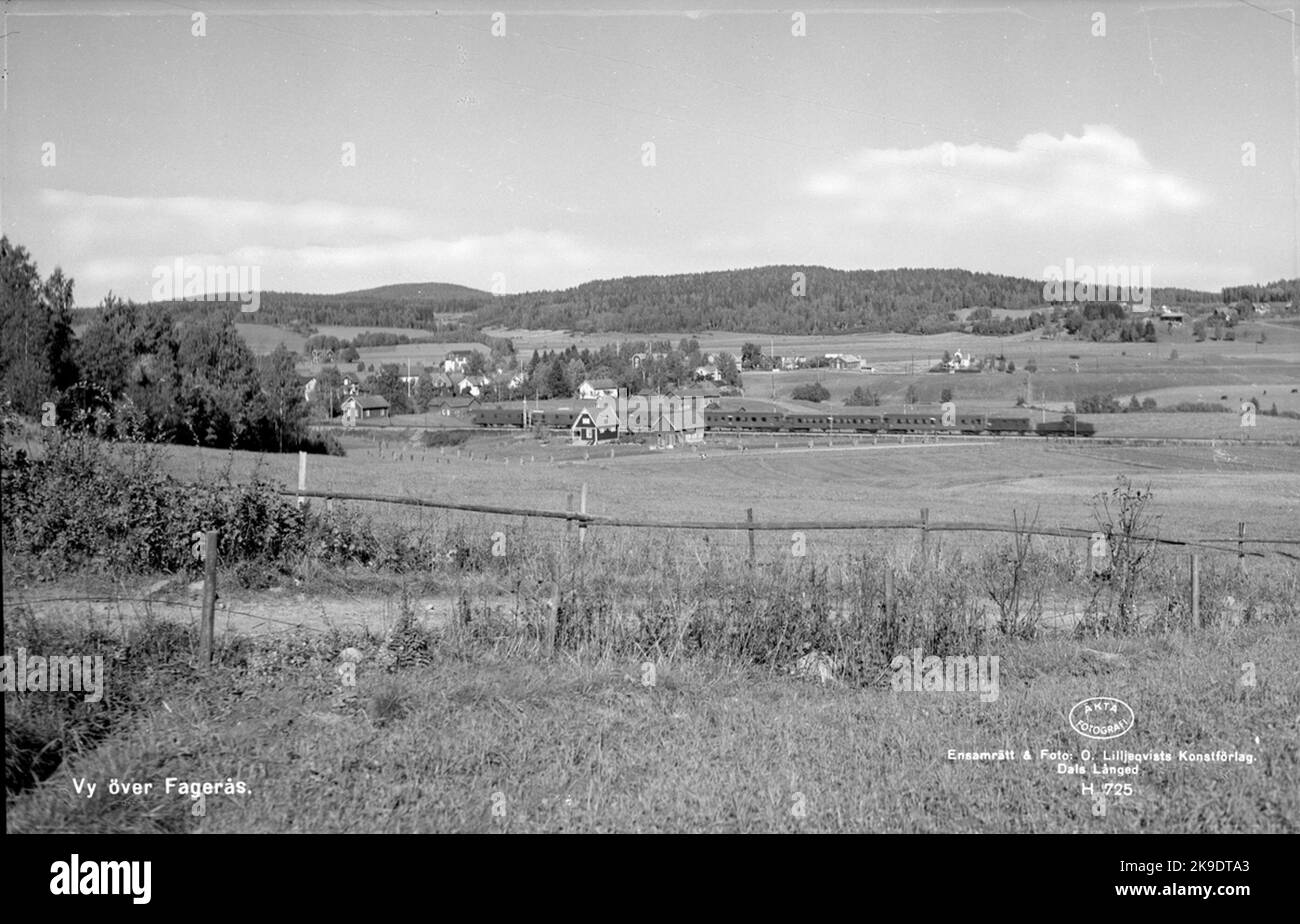 The State Railways, SJ HG locomotives with passenger trains ring ...