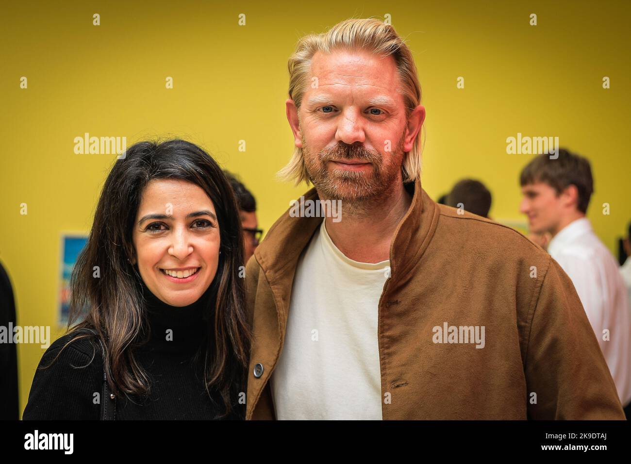 London, UK. 27th Oct, 2022. Photographer Alistair Guy and guest ...