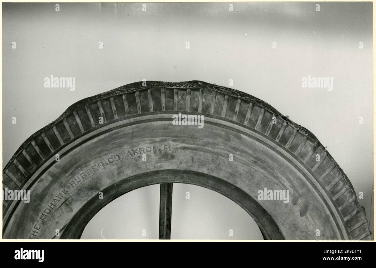 Bus tires with wear and tear Stock Photo - Alamy
