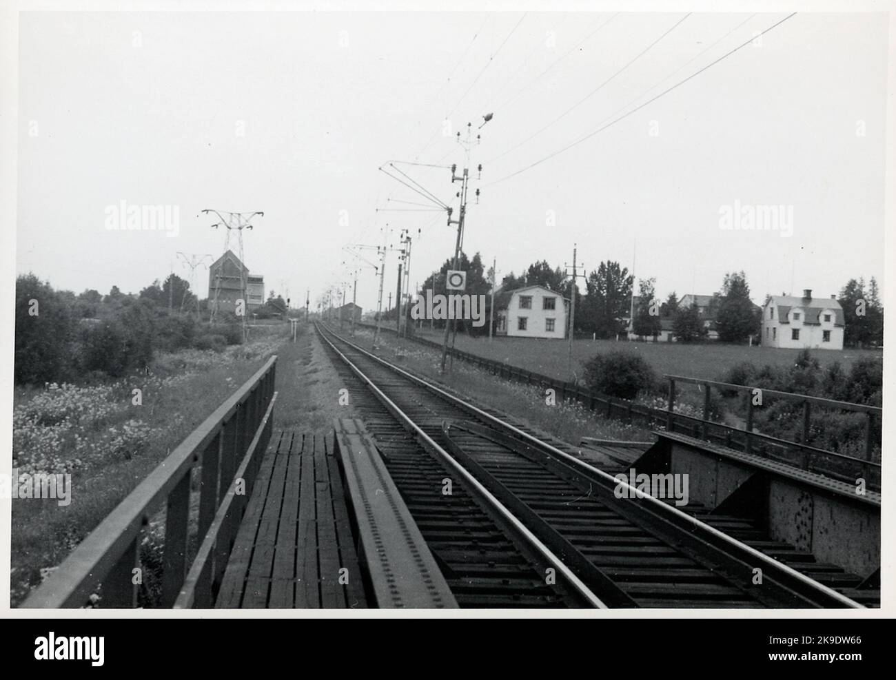On the line between Luleå and Boden Stock Photo - Alamy
