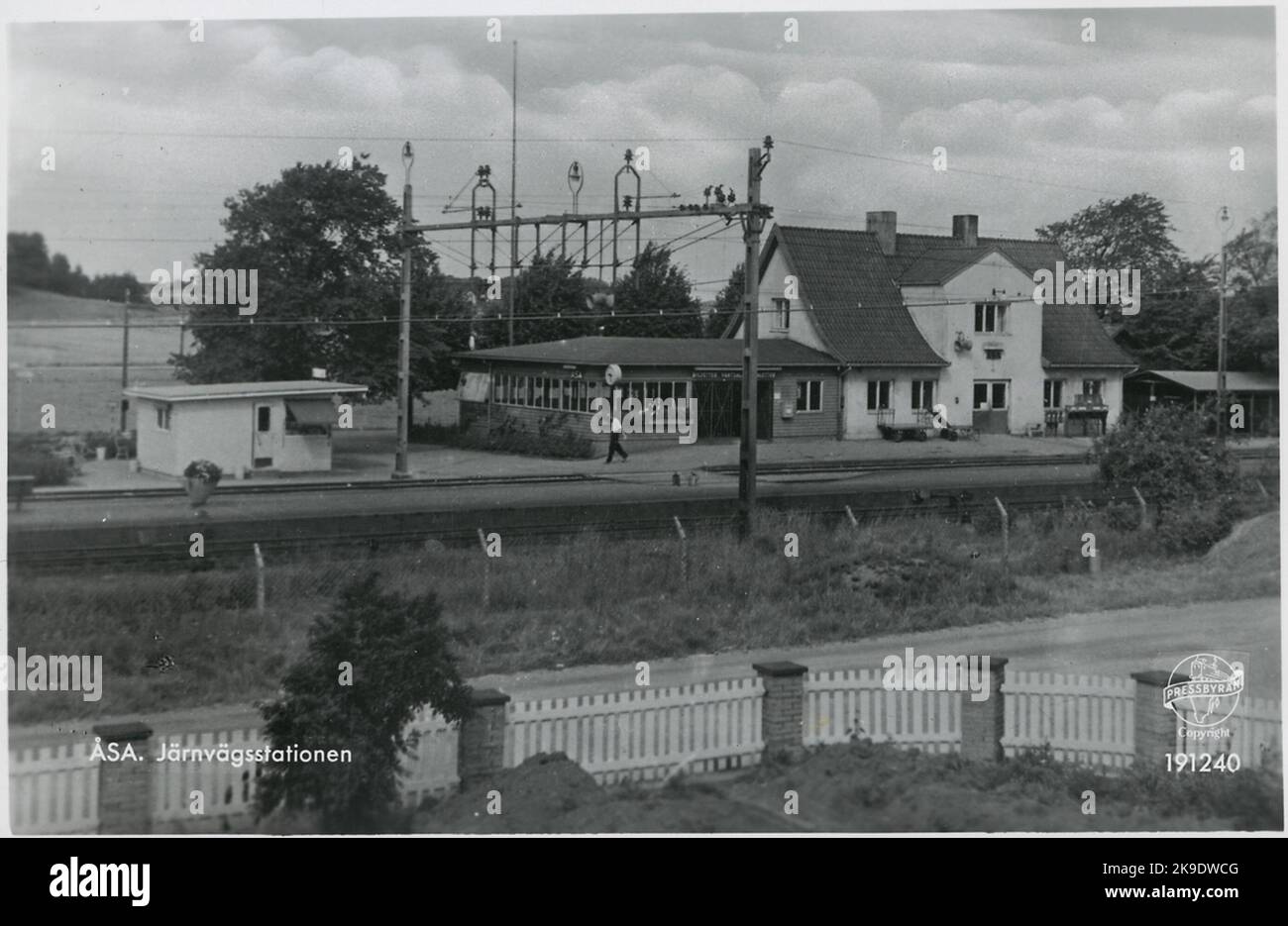 Åsa Railway Station Stock Photo - Alamy