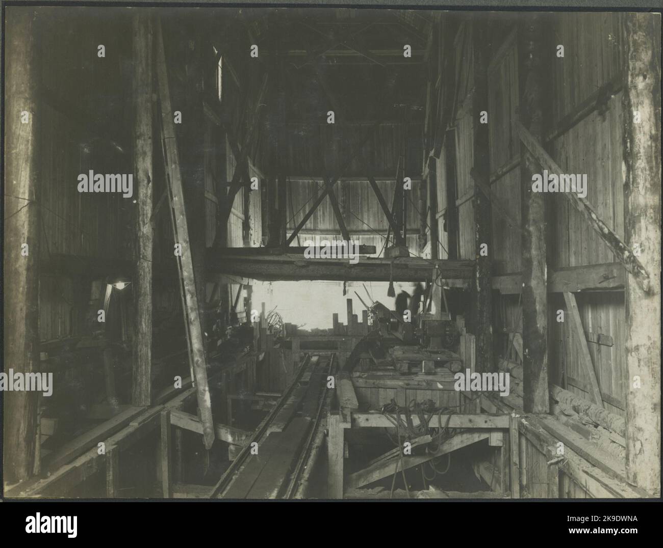 The bridge building over the Torne Älv Stock Photo - Alamy