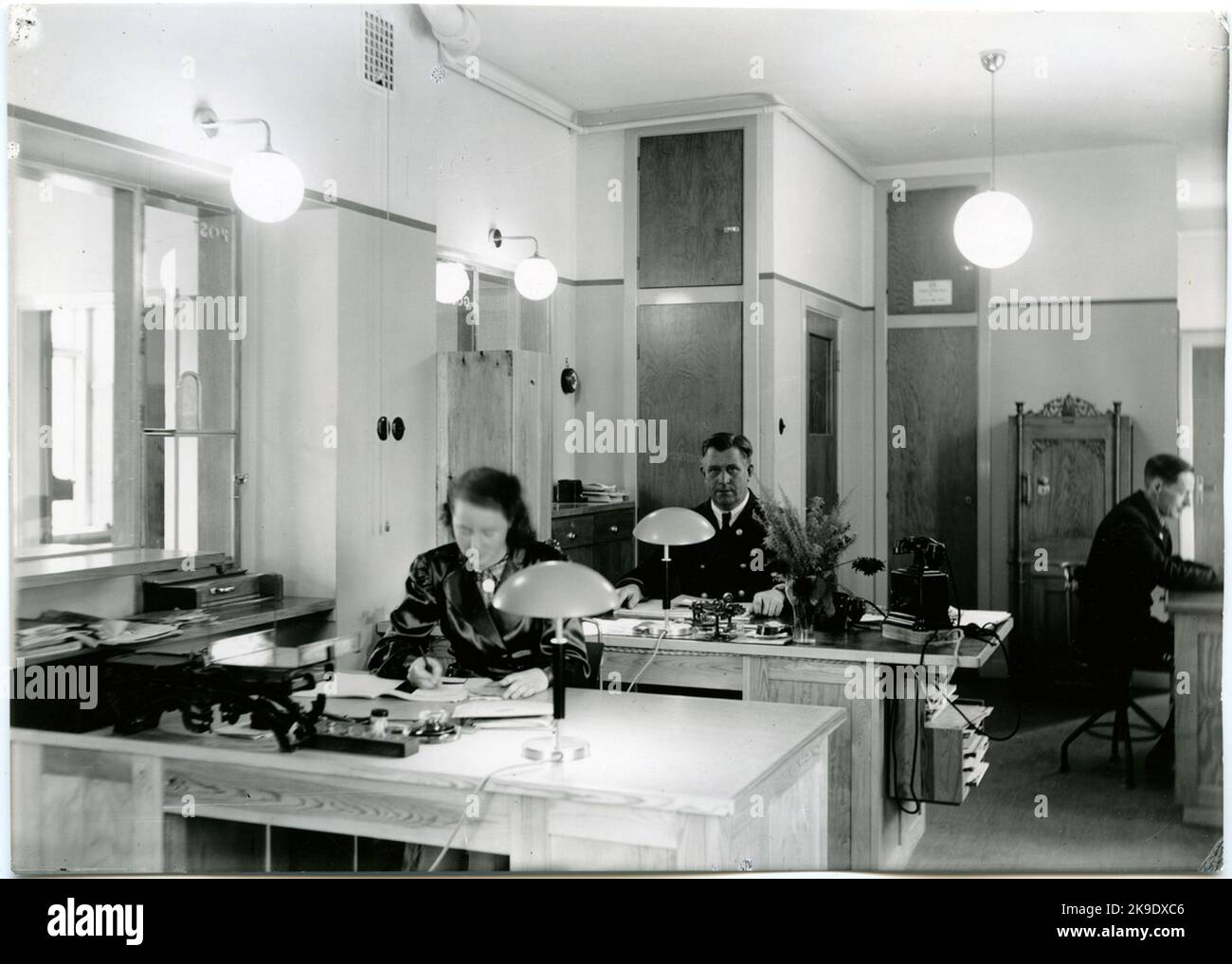 Skåne's Fagerhult, expedition after the change in 1941 Stock Photo - Alamy
