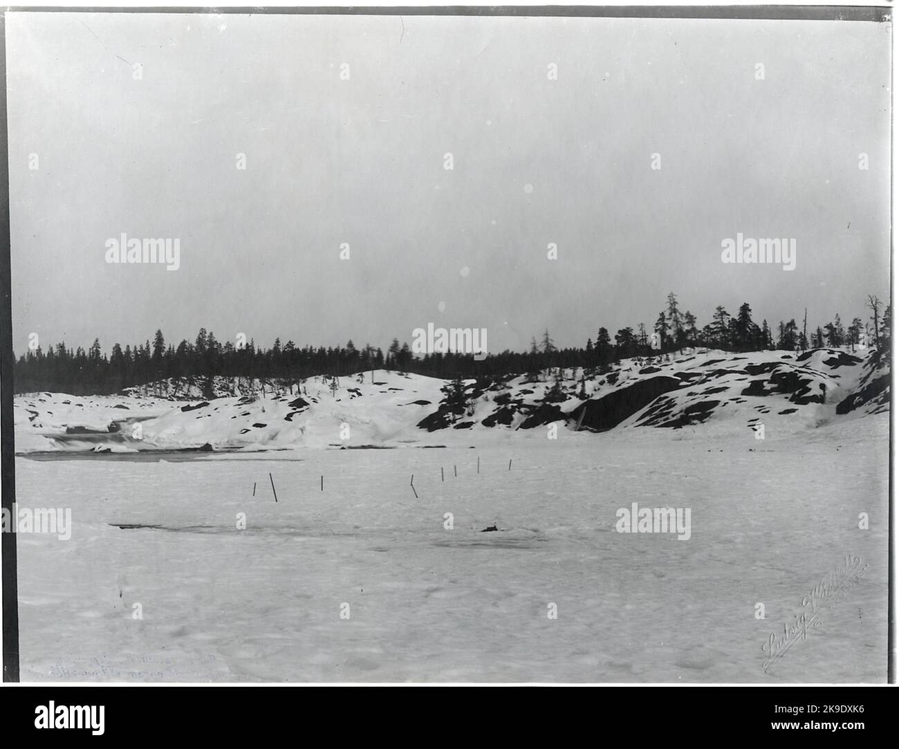 The picture was taken in connection with the power plant building in ...