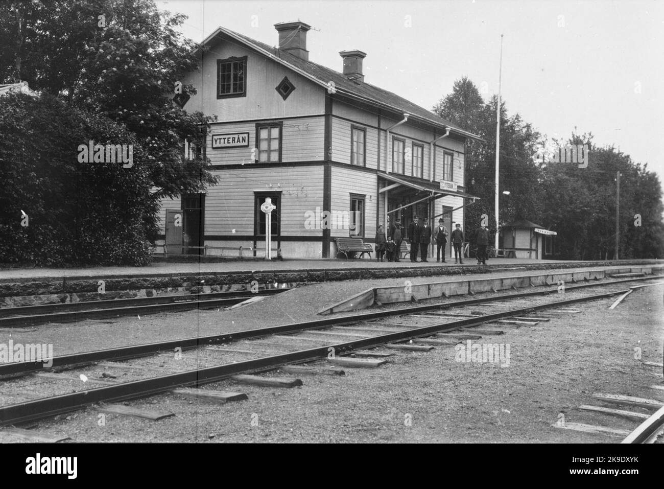 Station built in 1878. Two -storey station house in wood. In 1948 the ...
