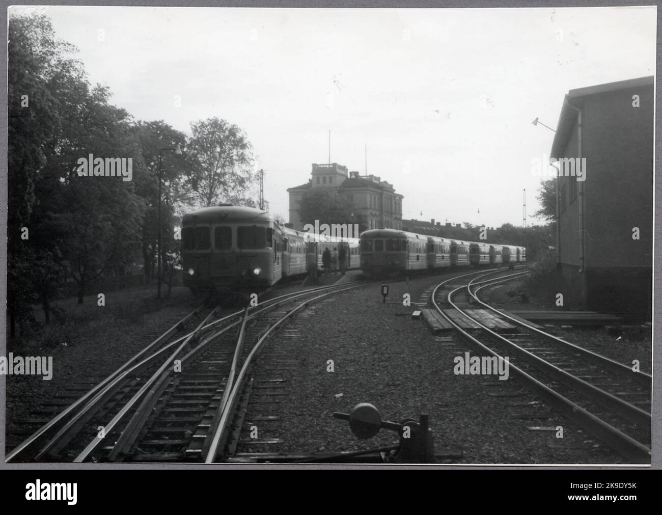 Rälsbuss, State Railways, SJ YBO Stock Photo - Alamy