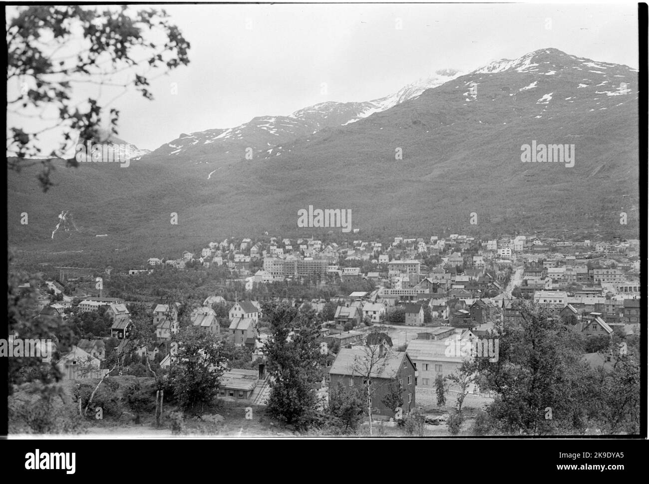 Norway narvik panorama view Black and White Stock Photos & Images - Alamy