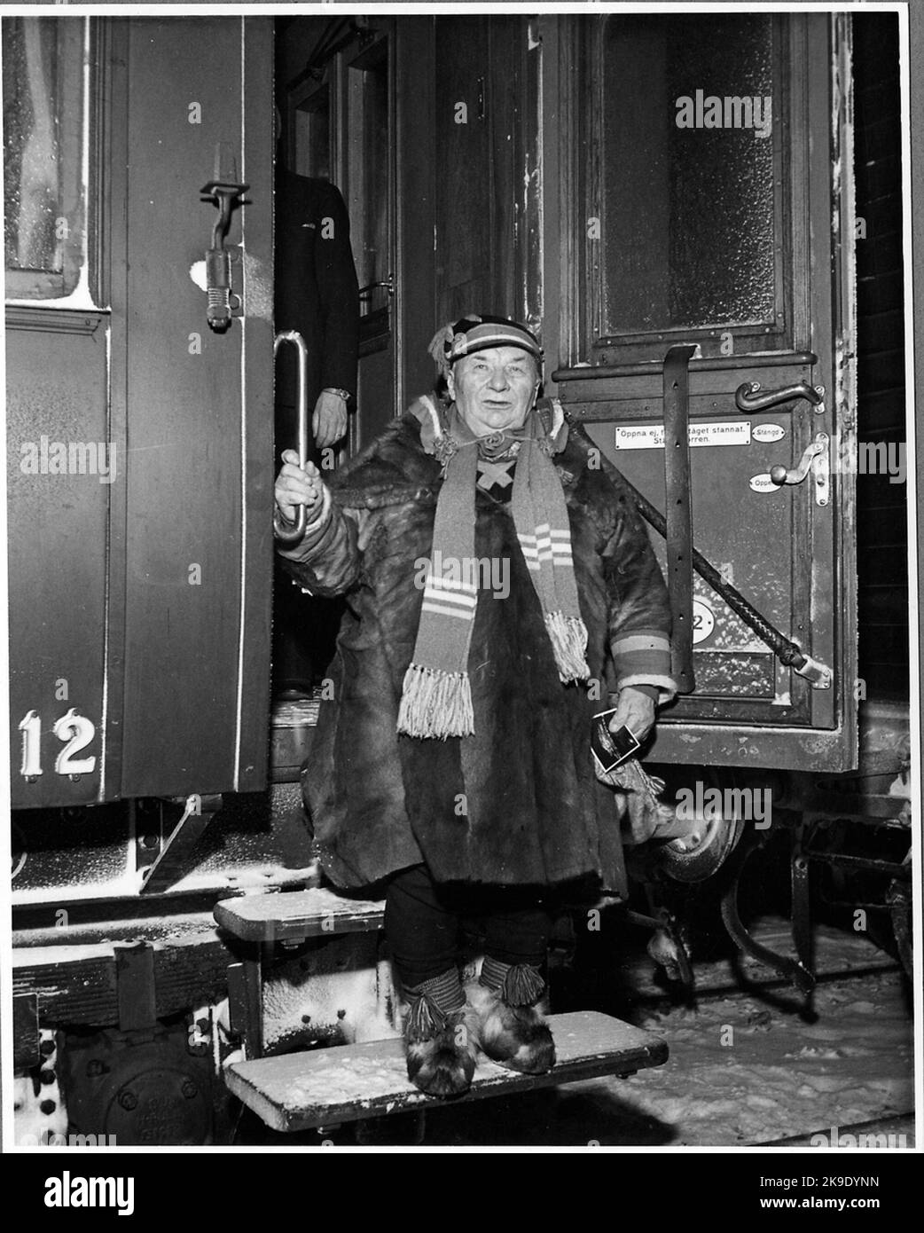 Sami artist Nils Nilsson Skum Stock Photo - Alamy