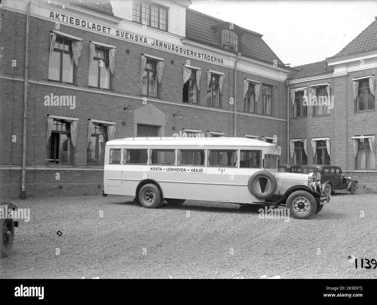 Reo Bus for Karlskrona - Växjö Railway, CVJ 7. The Bus was Manufactured ...