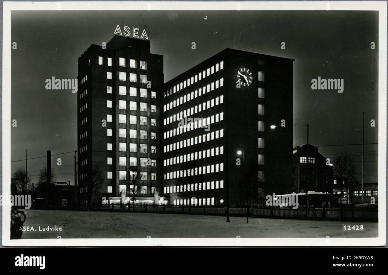 ASEA office building in Ludvika Stock Photo - Alamy