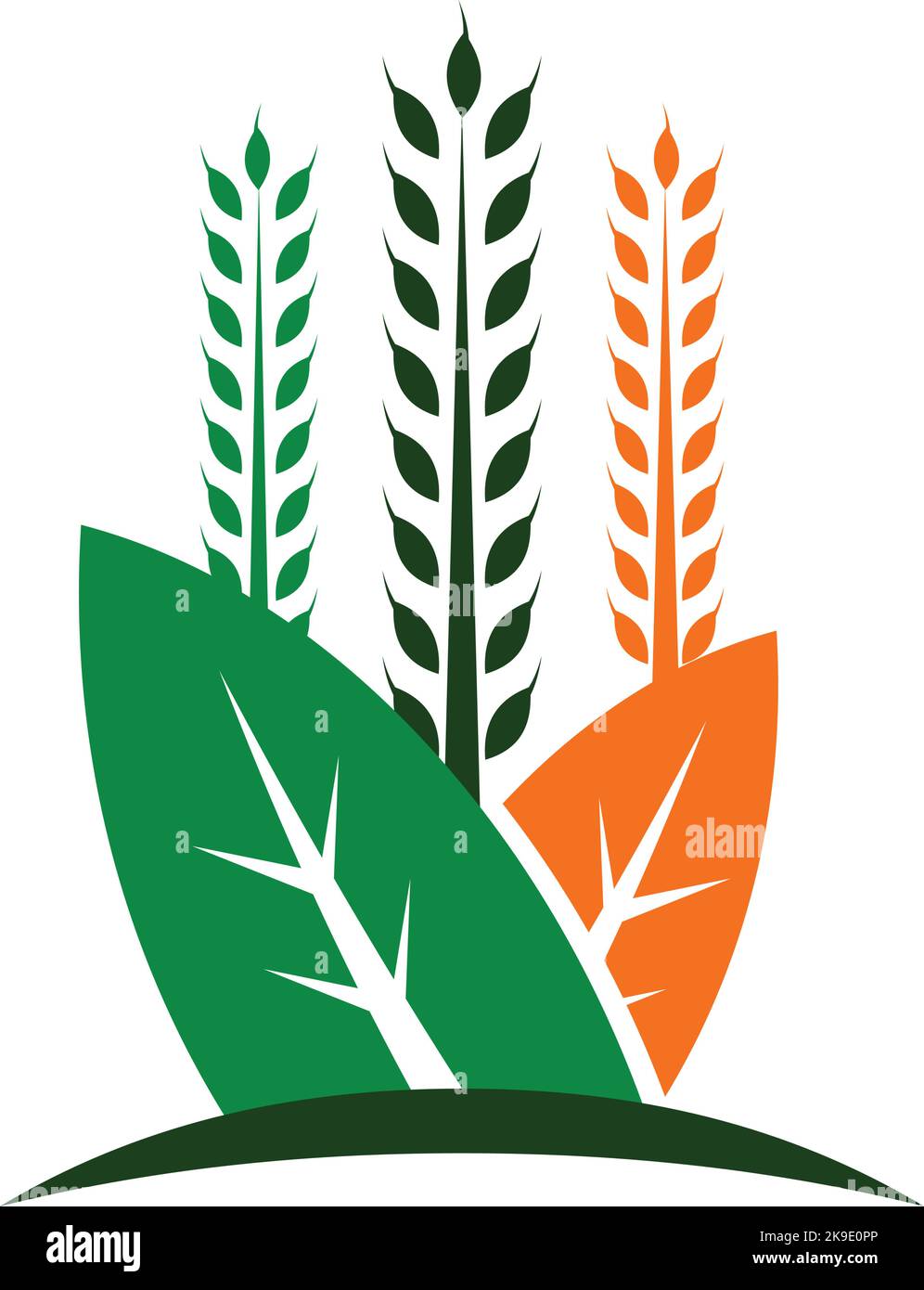 Farming and agriculture logo design vector Icon Illustration Brand ...