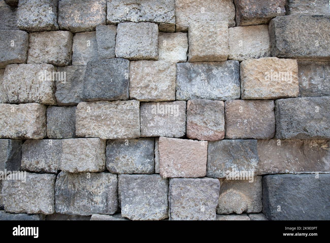 Indonesia, Java, Borobudur. The largest Buddhist monument in the world ...