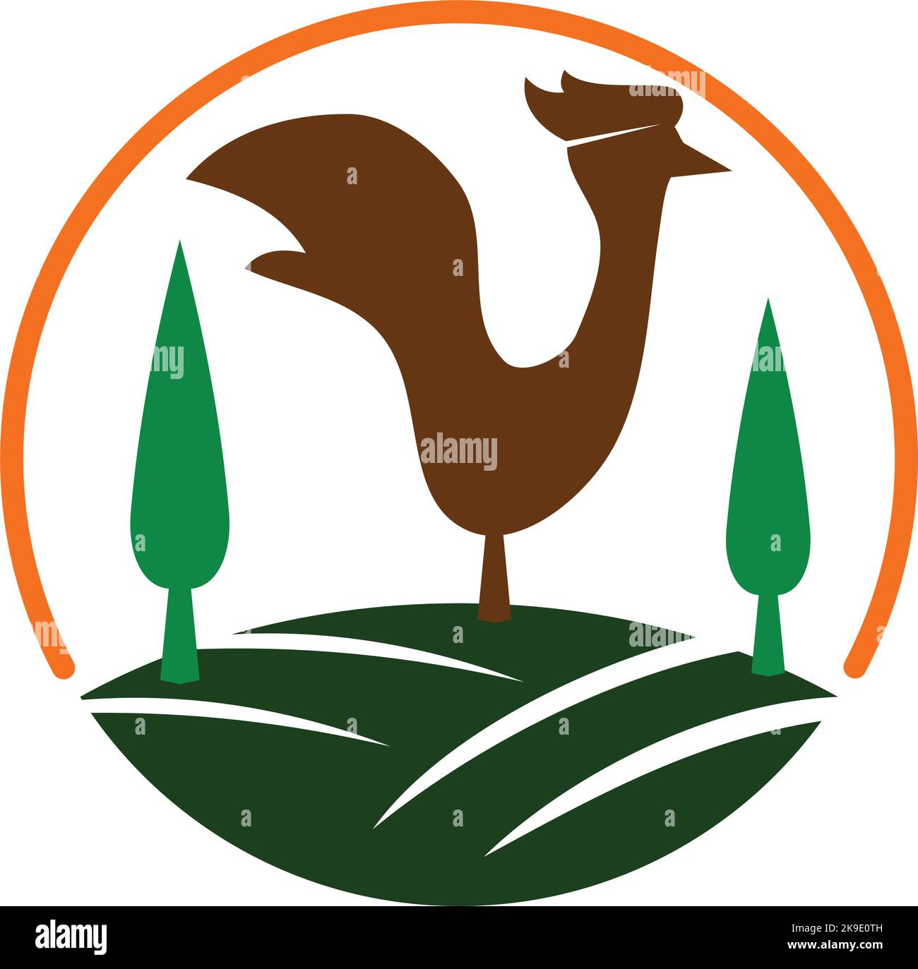 Farming and agriculture logo design vector Icon Illustration Brand ...
