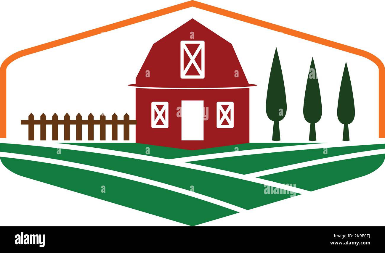 Farming and agriculture logo design vector Icon Illustration Brand ...