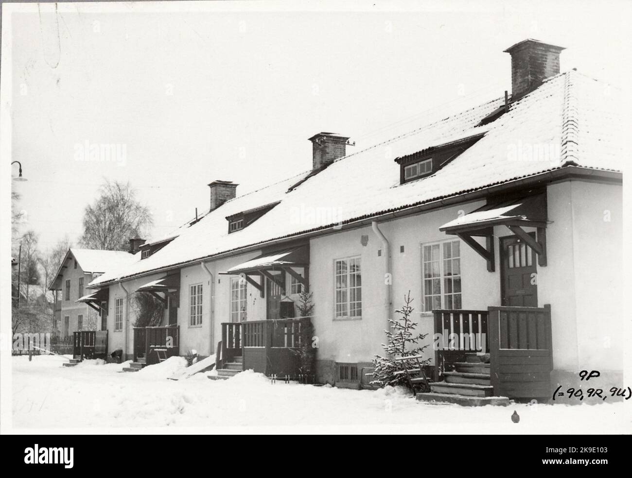 Bostain house in Ludvika Stock Photo - Alamy