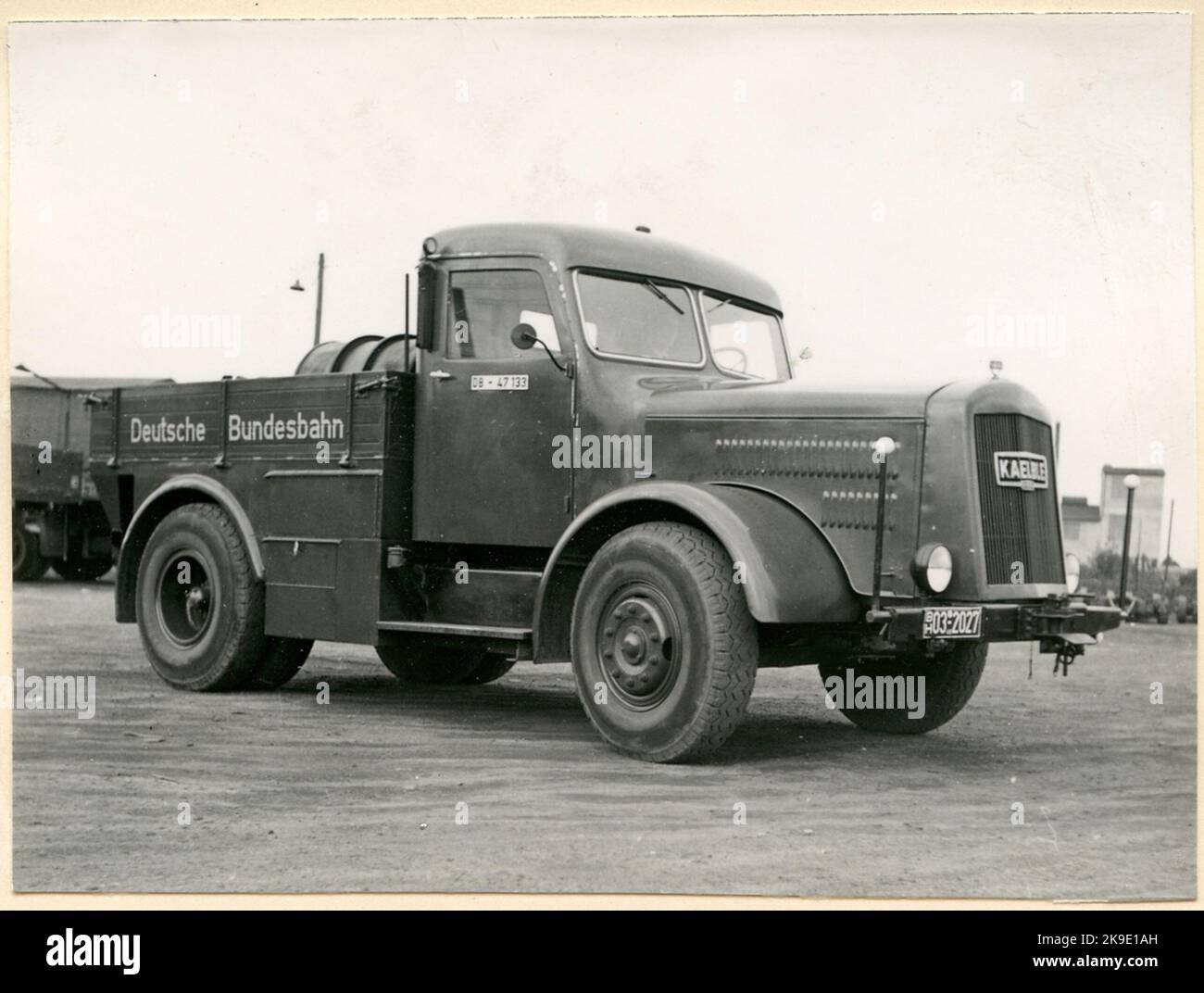 Lastbil, Deutsche Bundesbahn DB 47133 Stock Photo - Alamy