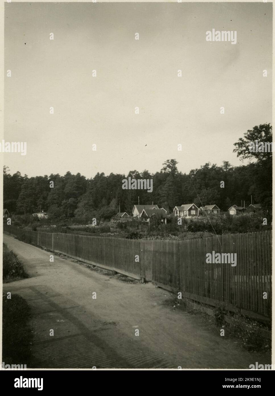 Tomteboda colonial area Stock Photo - Alamy