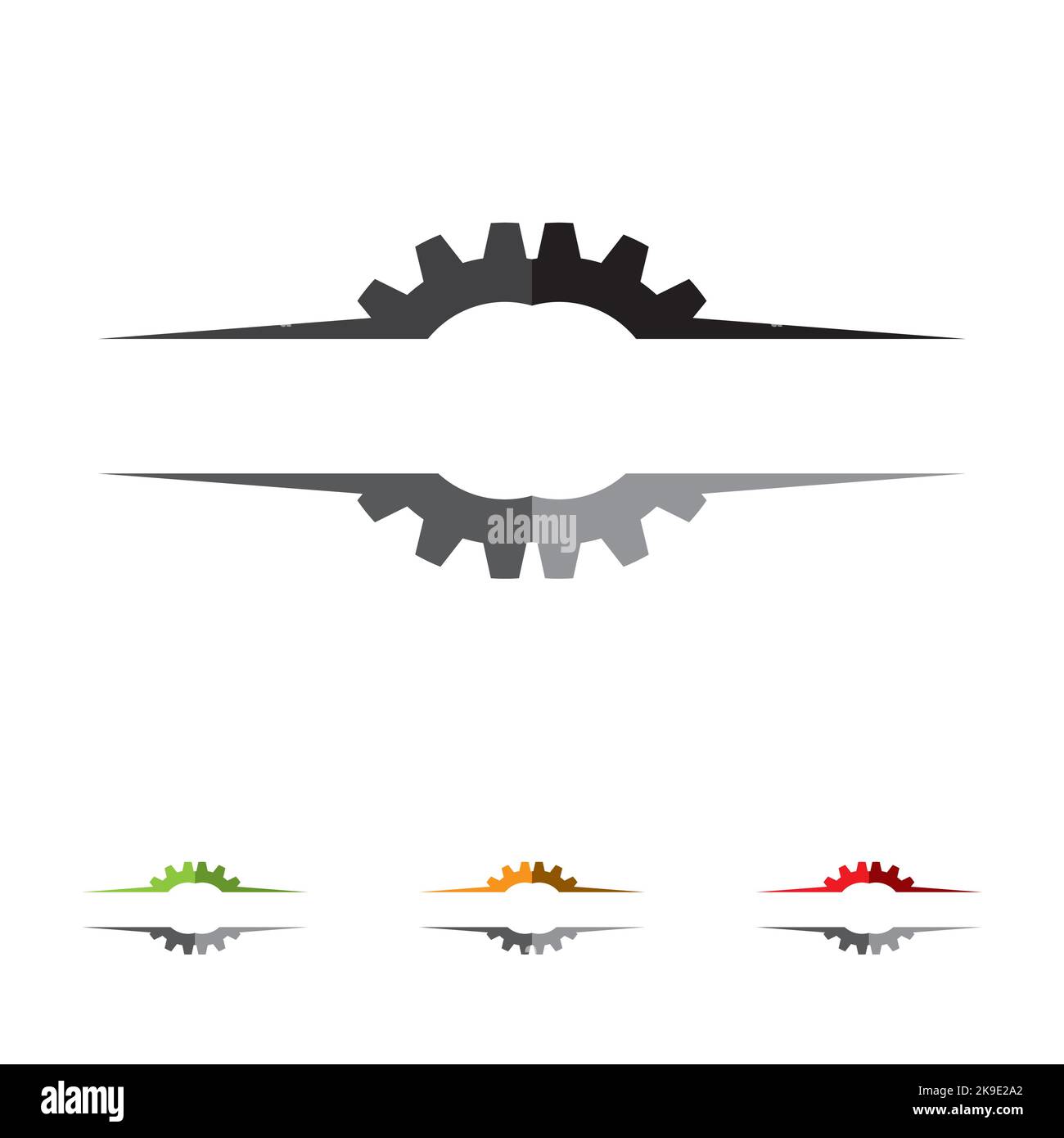 Gear icon vector set. clockwork illustration sign collection. Mechanics ...