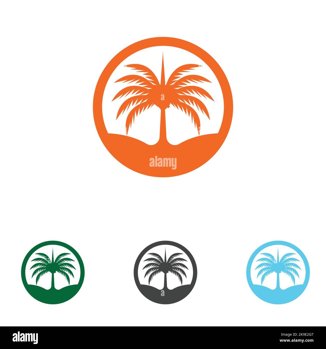 Date tree icon vector illustration logo template Stock Vector Image ...