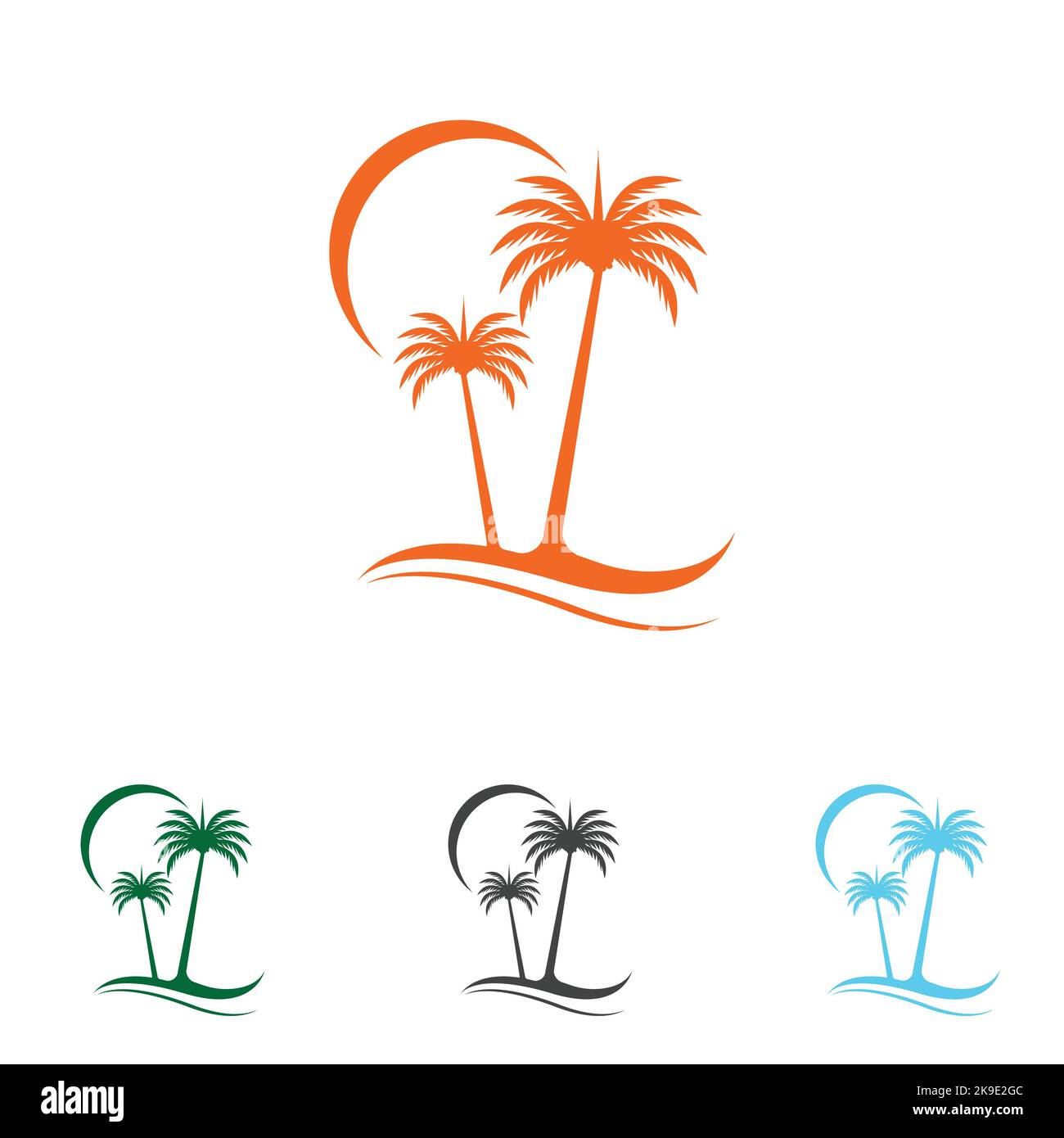 Date tree icon vector illustration logo template Stock Vector Image ...