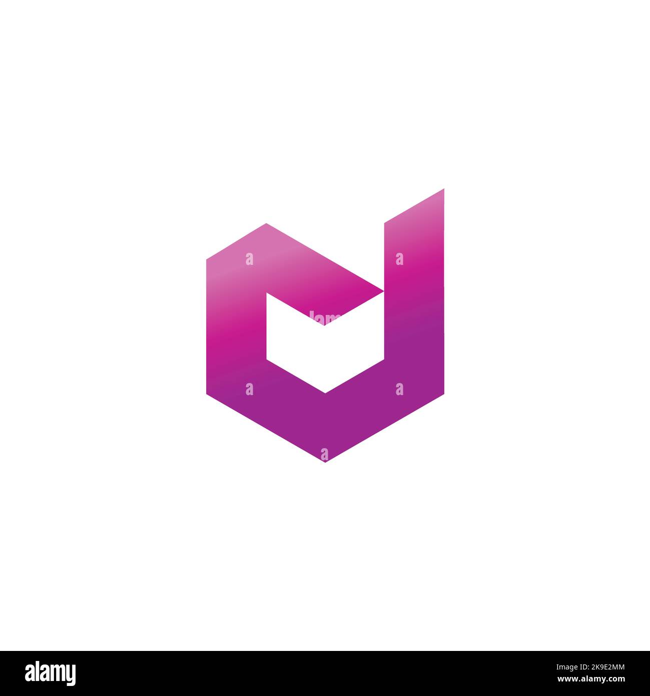 letter dv purple gradient logo vector Stock Vector Image & Art - Alamy