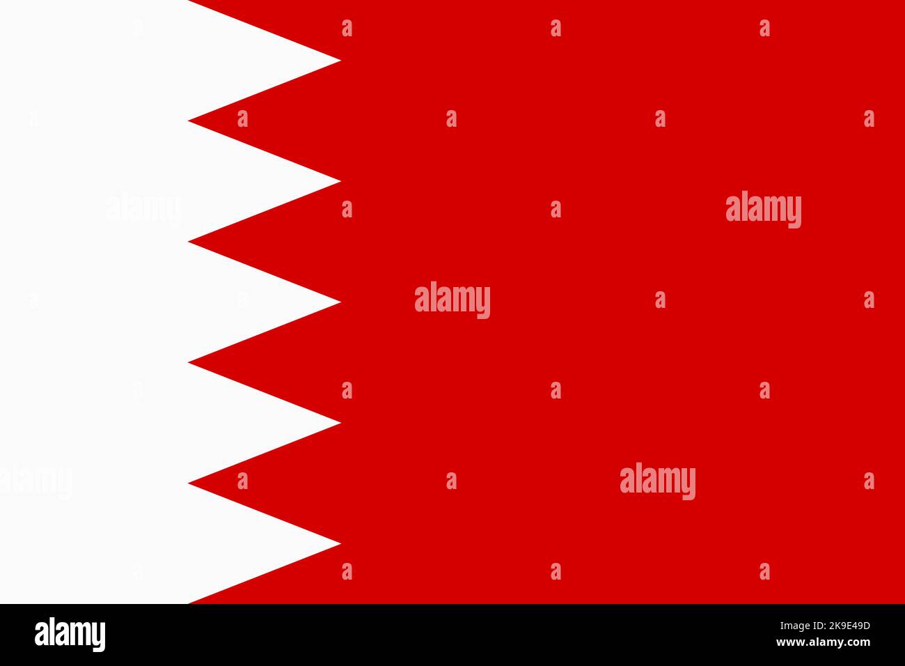 Flag of Bahrain. Bahraini national banner and patriotic symbol ...