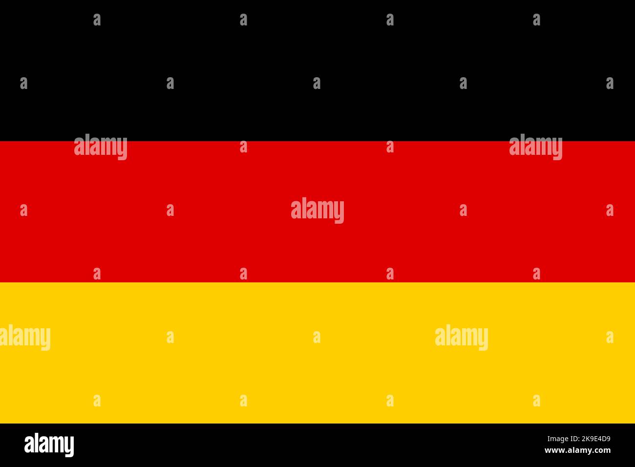 Flag of Germany. German national banner and patriotic symbol. Official ...