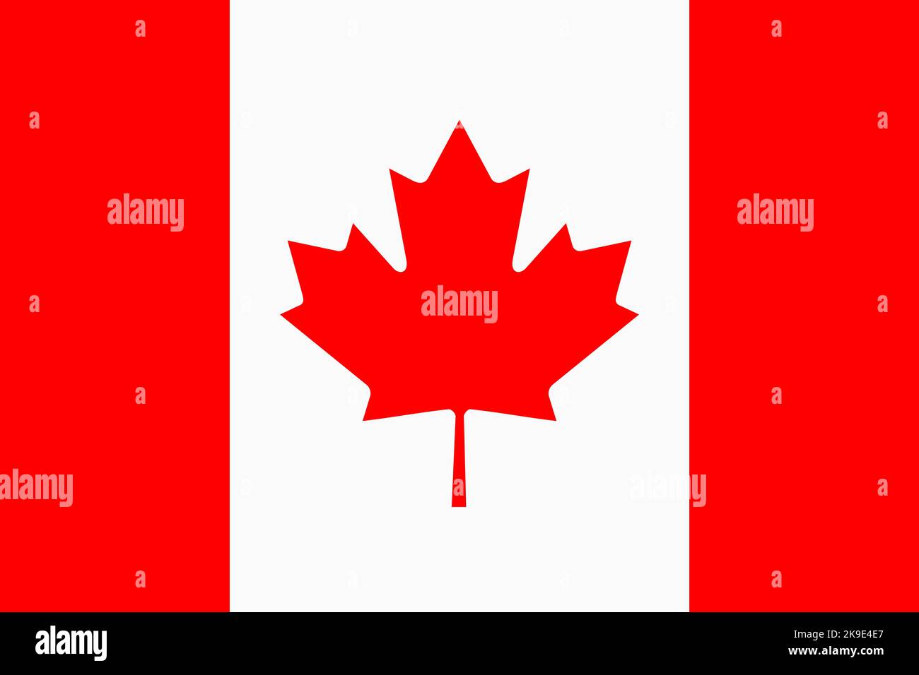 Flag of Canada. Canadian national banner and patriotic symbol. Official ...