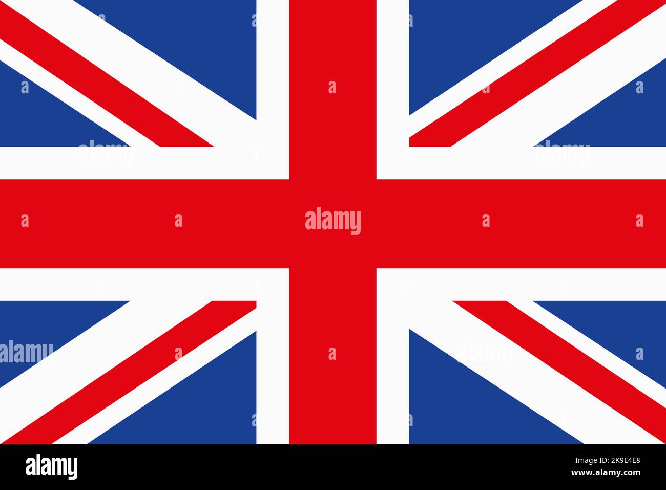 Flag of United Kingdom. British national banner and patriotic symbol ...