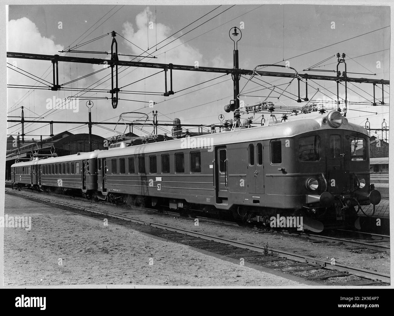 State Railways, SJ X7 at Malmö station Stock Photo - Alamy