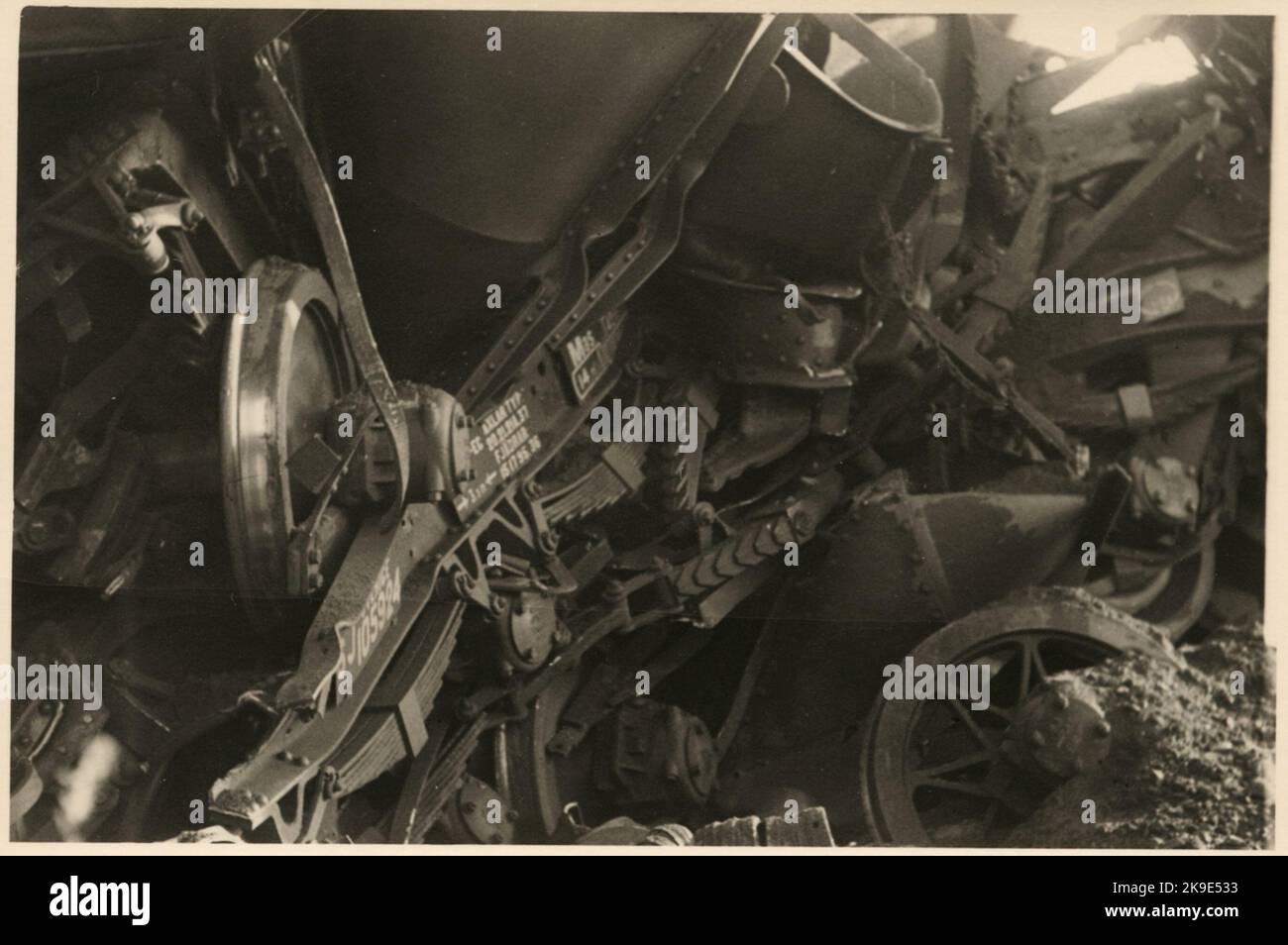 1953 train crash hi-res stock photography and images - Alamy