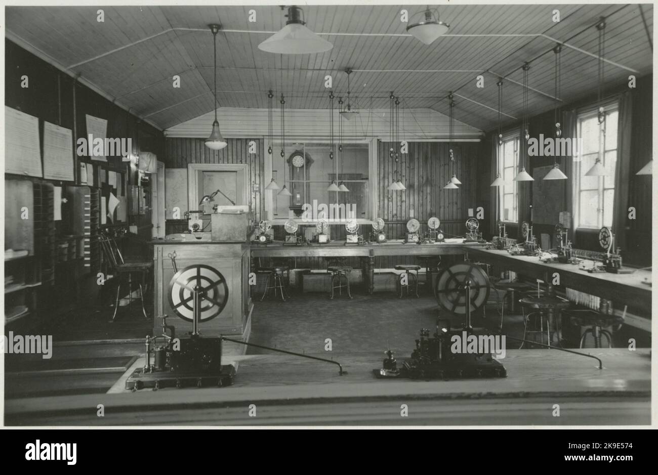 The telegraph set room at Stockholm Central Station Stock Photo - Alamy