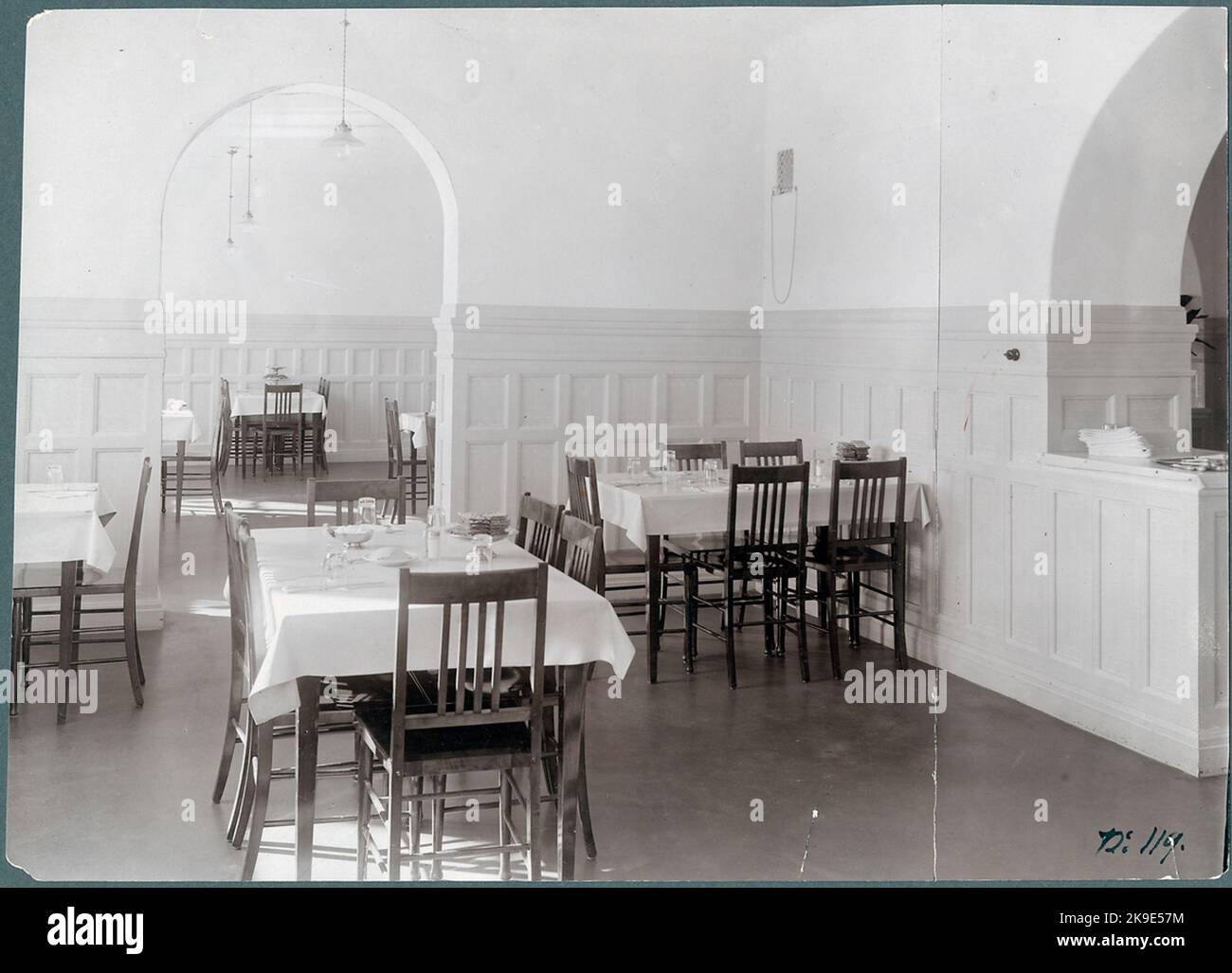 Breakfast room in Tomteboda office building Stock Photo - Alamy