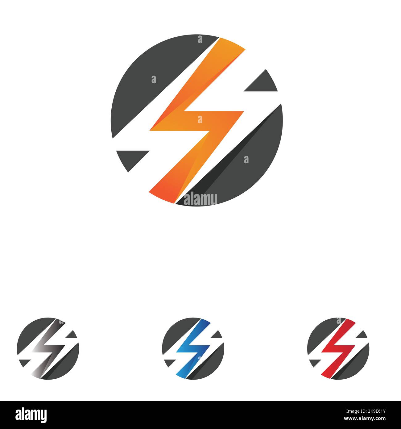 Thunderbolt logo and symbol vector Stock Vector Image & Art - Alamy