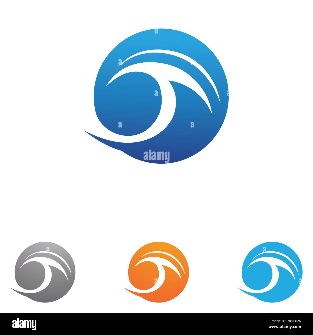 Wave water beach logo vector Stock Vector Image & Art - Alamy