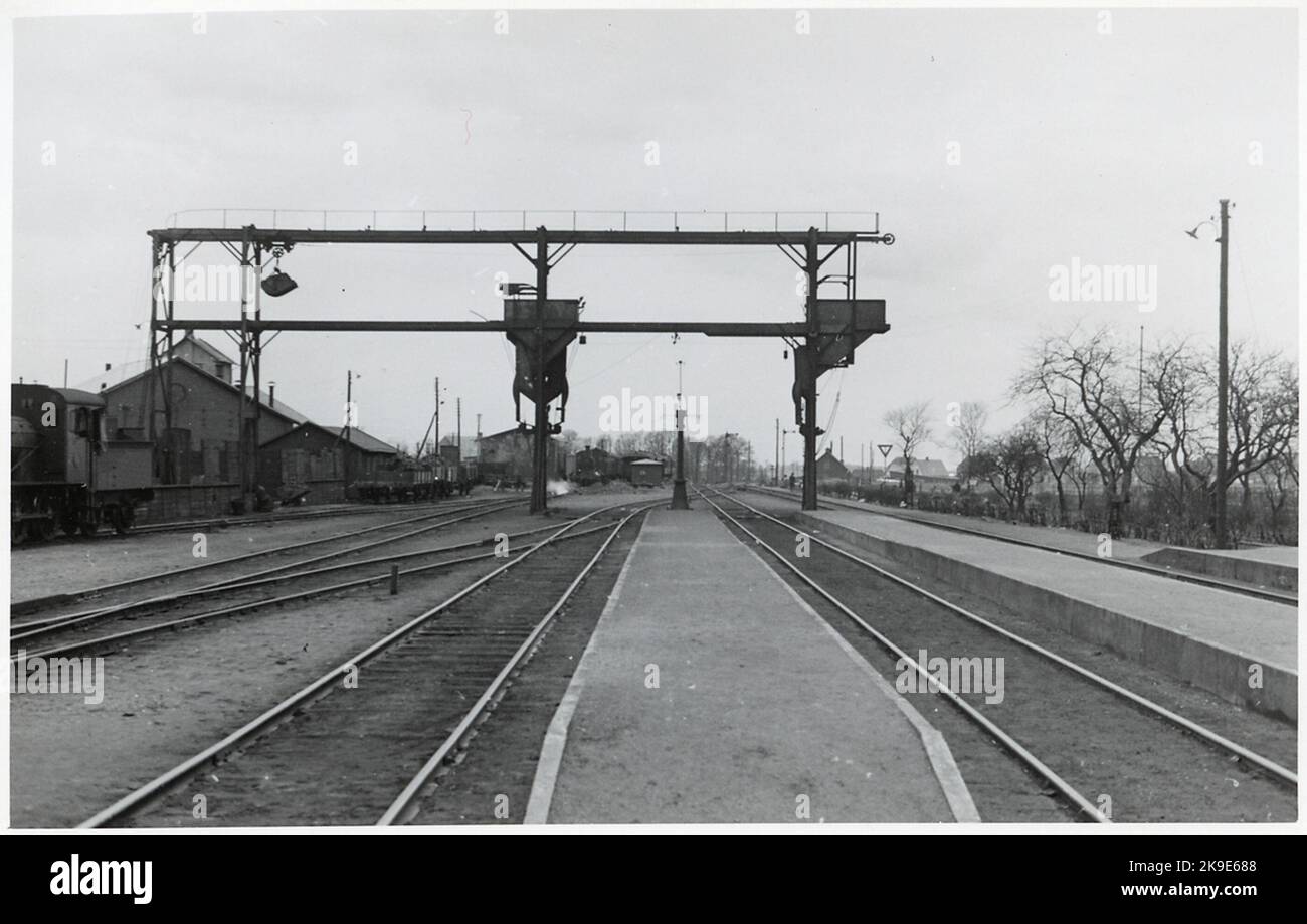 The cliff station Stock Photo - Alamy