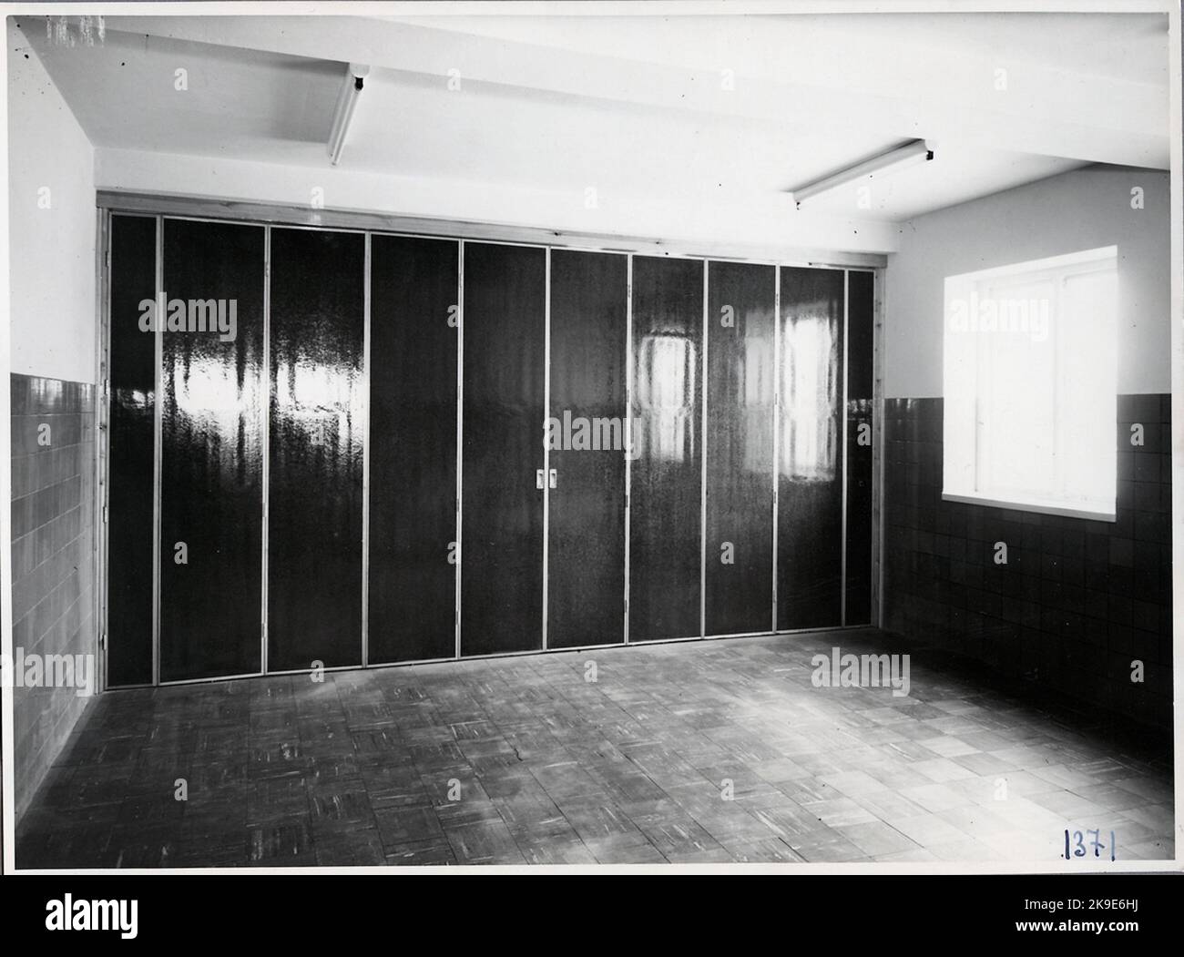 Ystad Lokstation, Expedition Building. Room 51, day room for ...