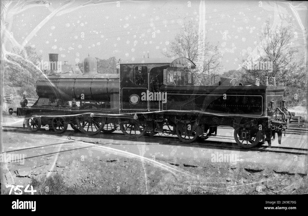 Dala - Häsinglands Railway, DHDJ LOK 5 Stock Photo - Alamy