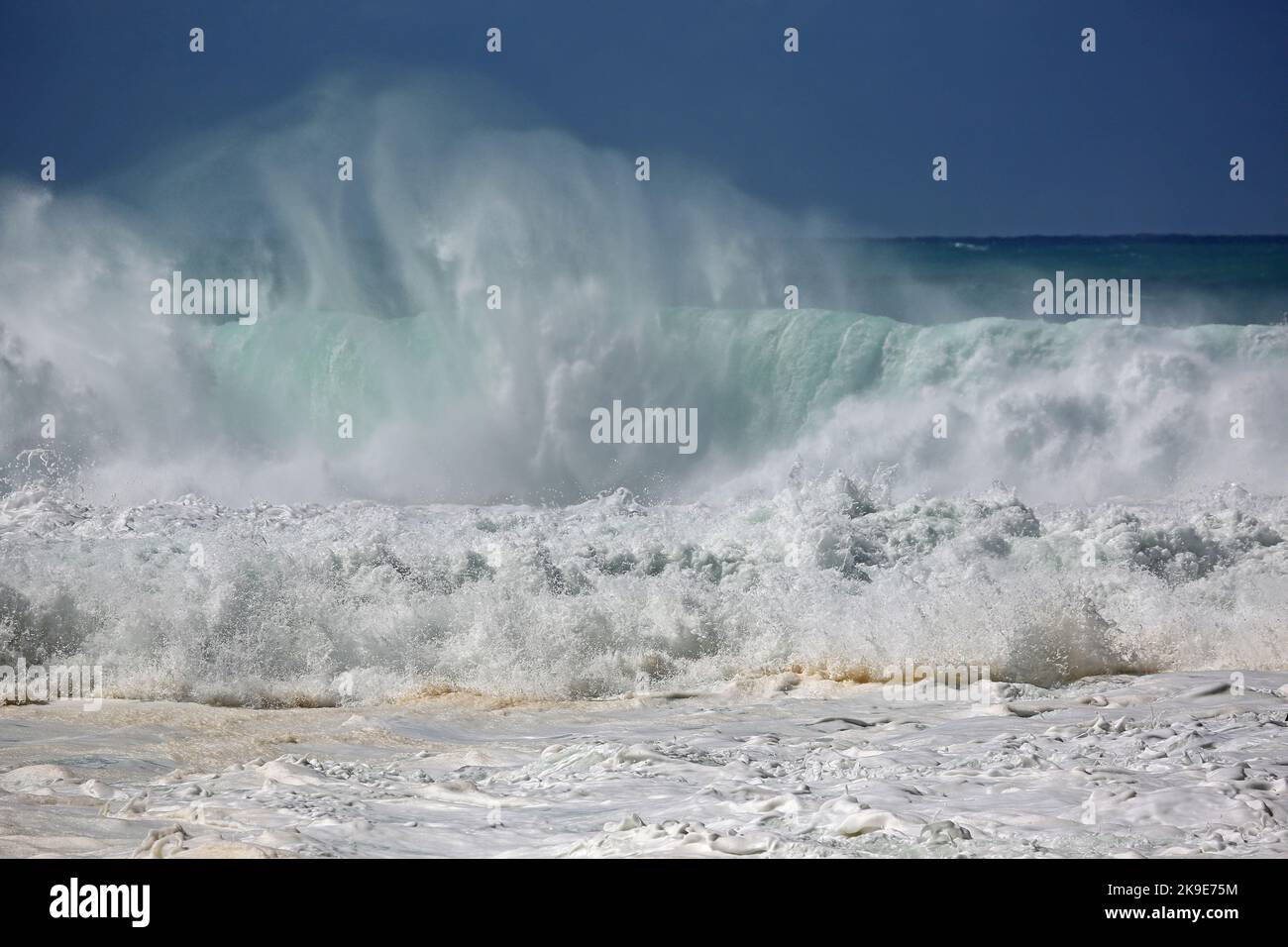 Power of ocean - Hawaii Stock Photo - Alamy