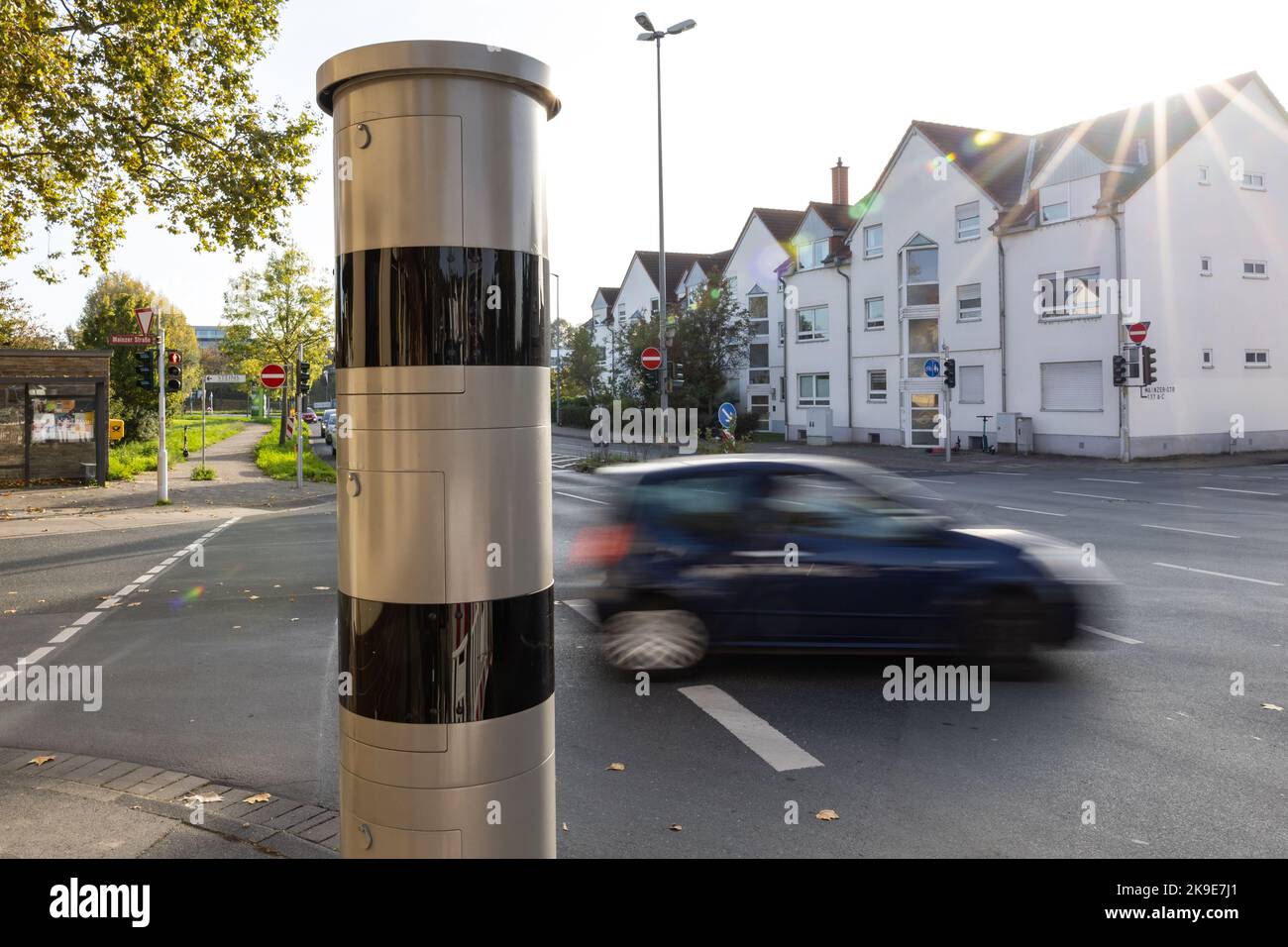 Mainz, Germany. 27th Oct, 2022. One of the new flash units is located ...