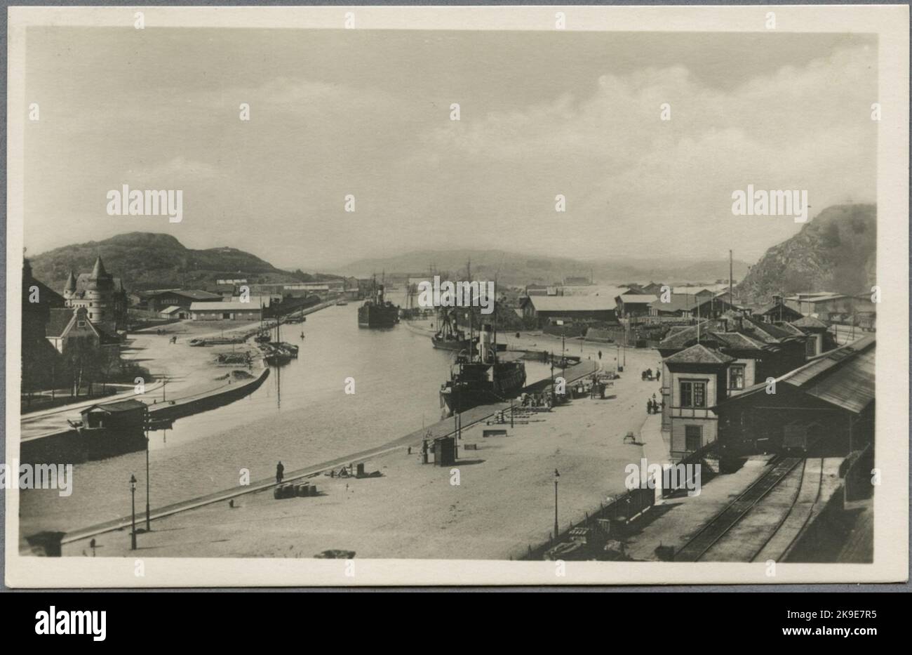 The port of Uddevalla Stock Photo - Alamy