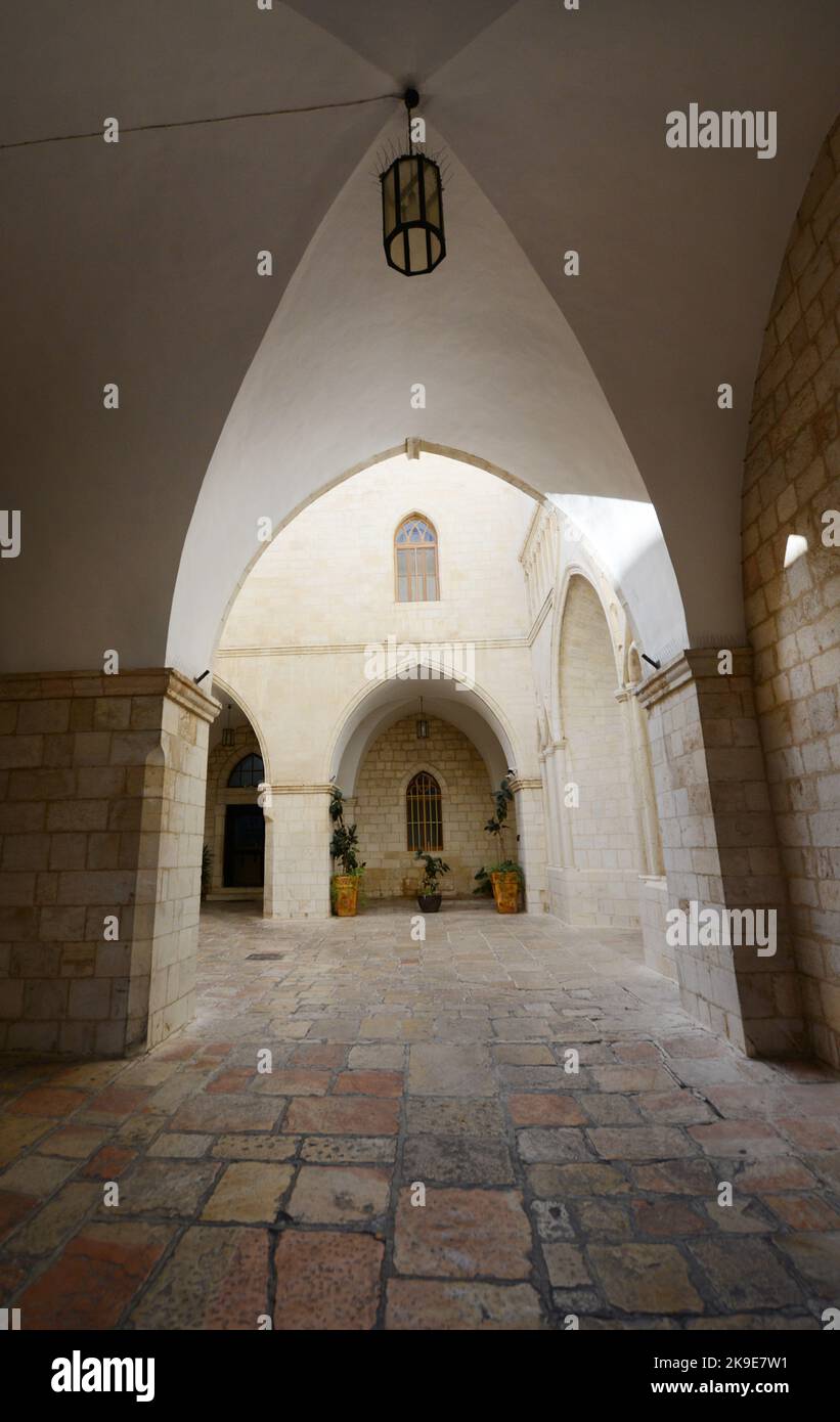 Latin Patriarchate of Jerusalem in the Christian Quarter in the old ...