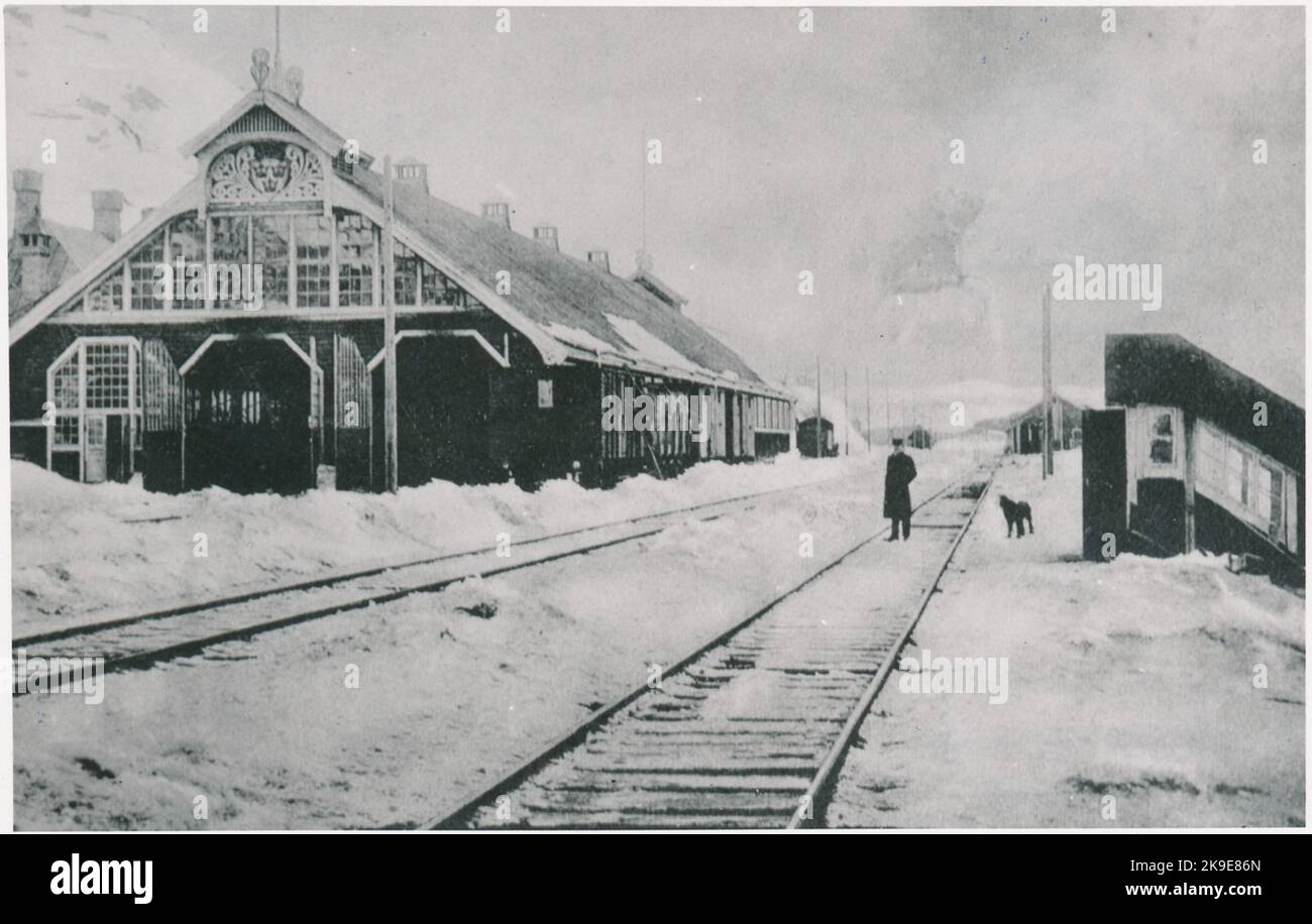 The national border station Stock Photo - Alamy