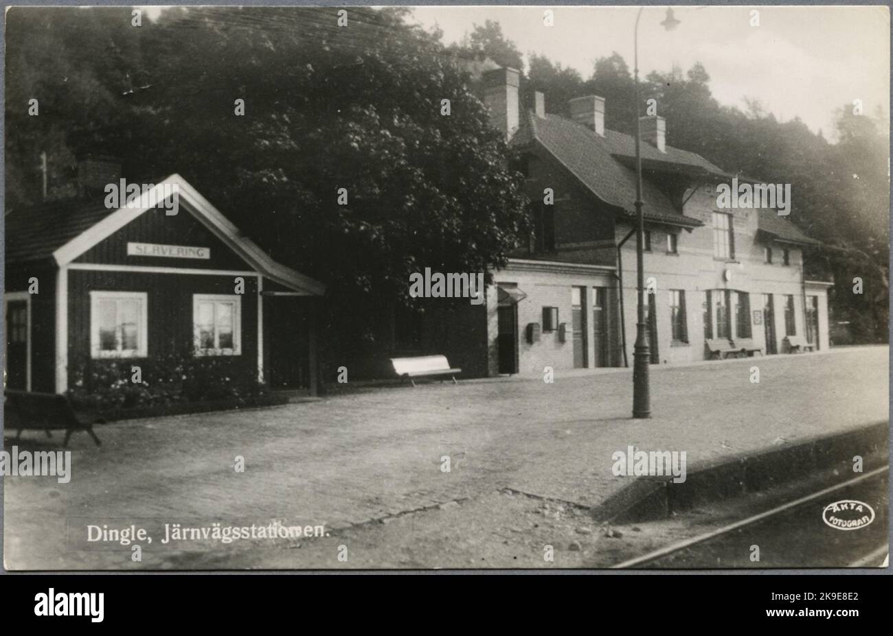 Dingle Railway Station Stock Photo - Alamy
