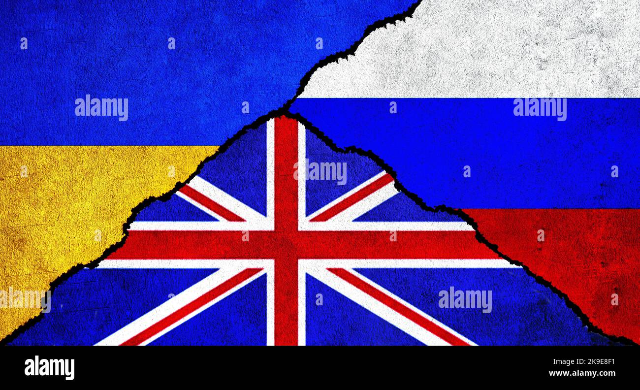 United kingdom flag ukraine flag hi-res stock photography and images ...