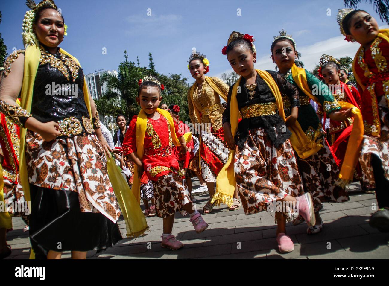 Bandung, West Java, Indonesia. 28th Oct, 2022. Dancers take a part in ...