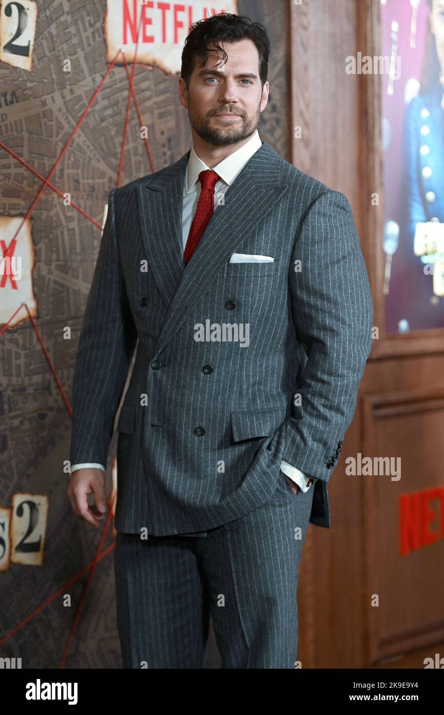 New York, USA. 27th Oct, 2022. Actor Henry Cavill attends the world ...
