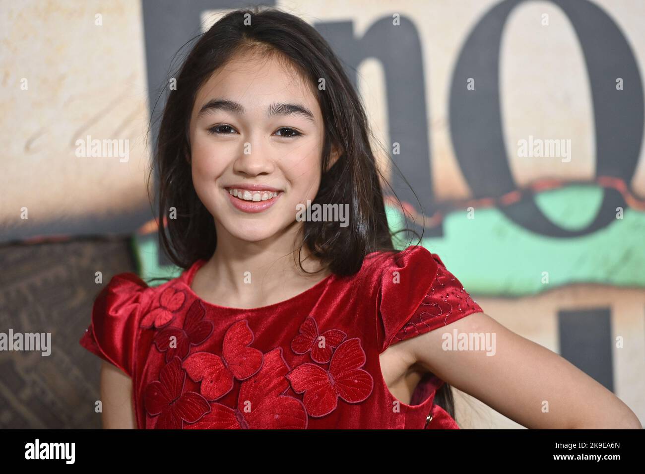 New York, USA. 27th Oct, 2022. Actor Serrana Su-Ling Bliss attends the ...